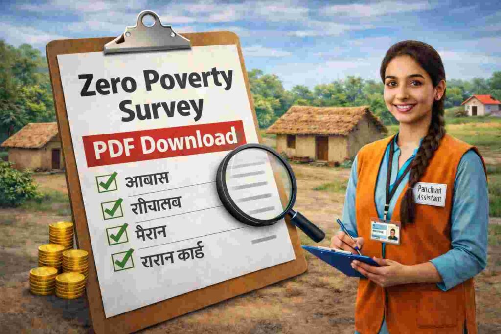 Zero Poverty List PDF 2026 | अपने गांव की जीरो पॉवर्टी लिस्ट में नाम ...